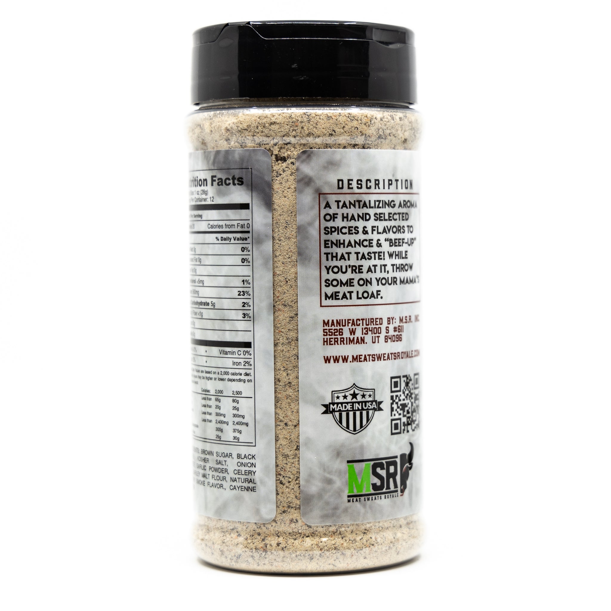 Beef Sweats Spice Rub 16oz – meatsweatsroyale